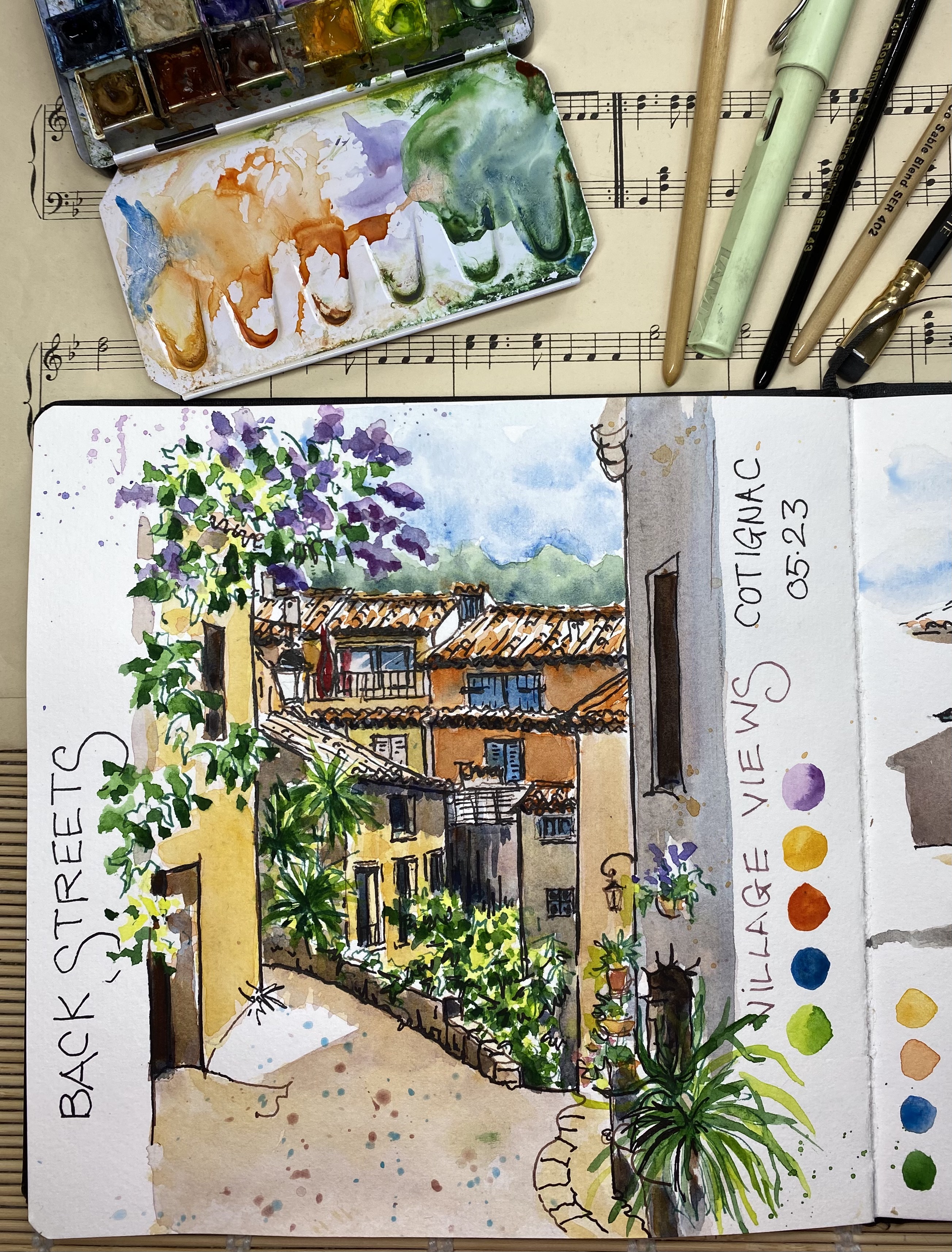 sometime last summer – Susan Knapp Sketches